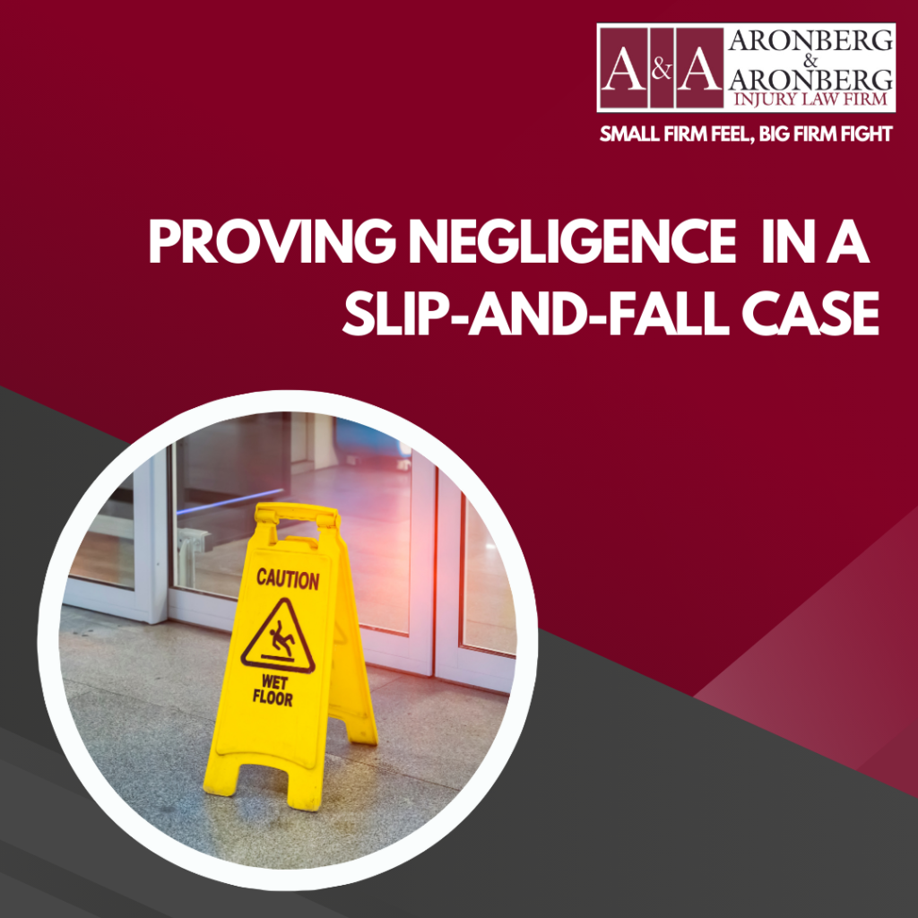 Proving Negligence in a Slip-and-Fall Case | (561) 266 - 9191 ...